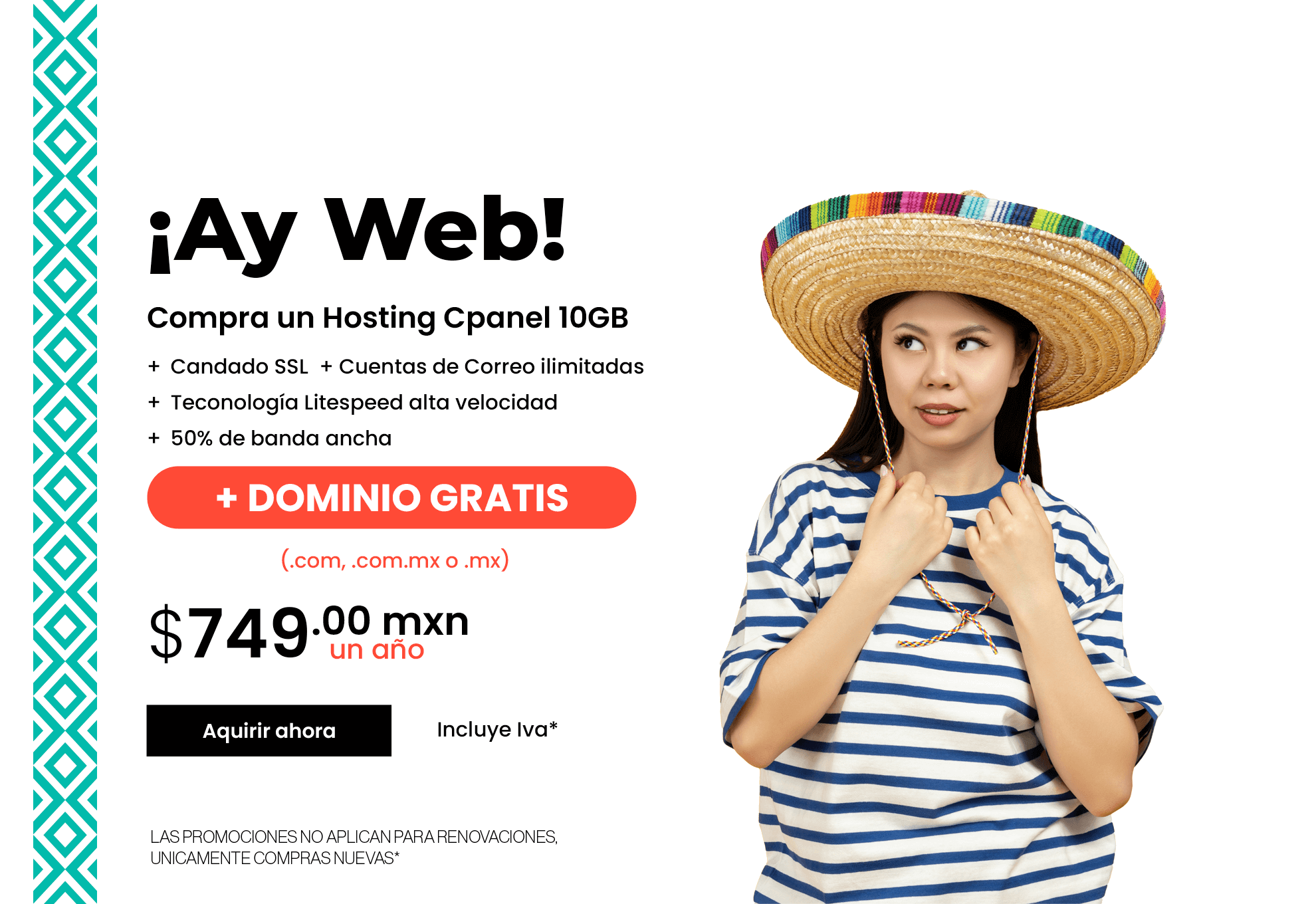 Dominios Web | Hosting Web | Pagina MX